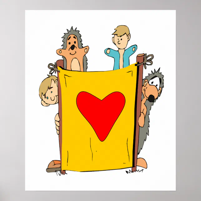 Puppet theater. poster | Zazzle