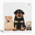 Puppies binder | Zazzle