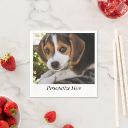 Puppy Beagles Napkins | Zazzle