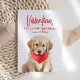 Puppy Dog Kids Valentines Day Note Card | Zazzle
