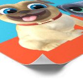 Puppy Dog Pals Chalkboard Birthday Poster | Zazzle