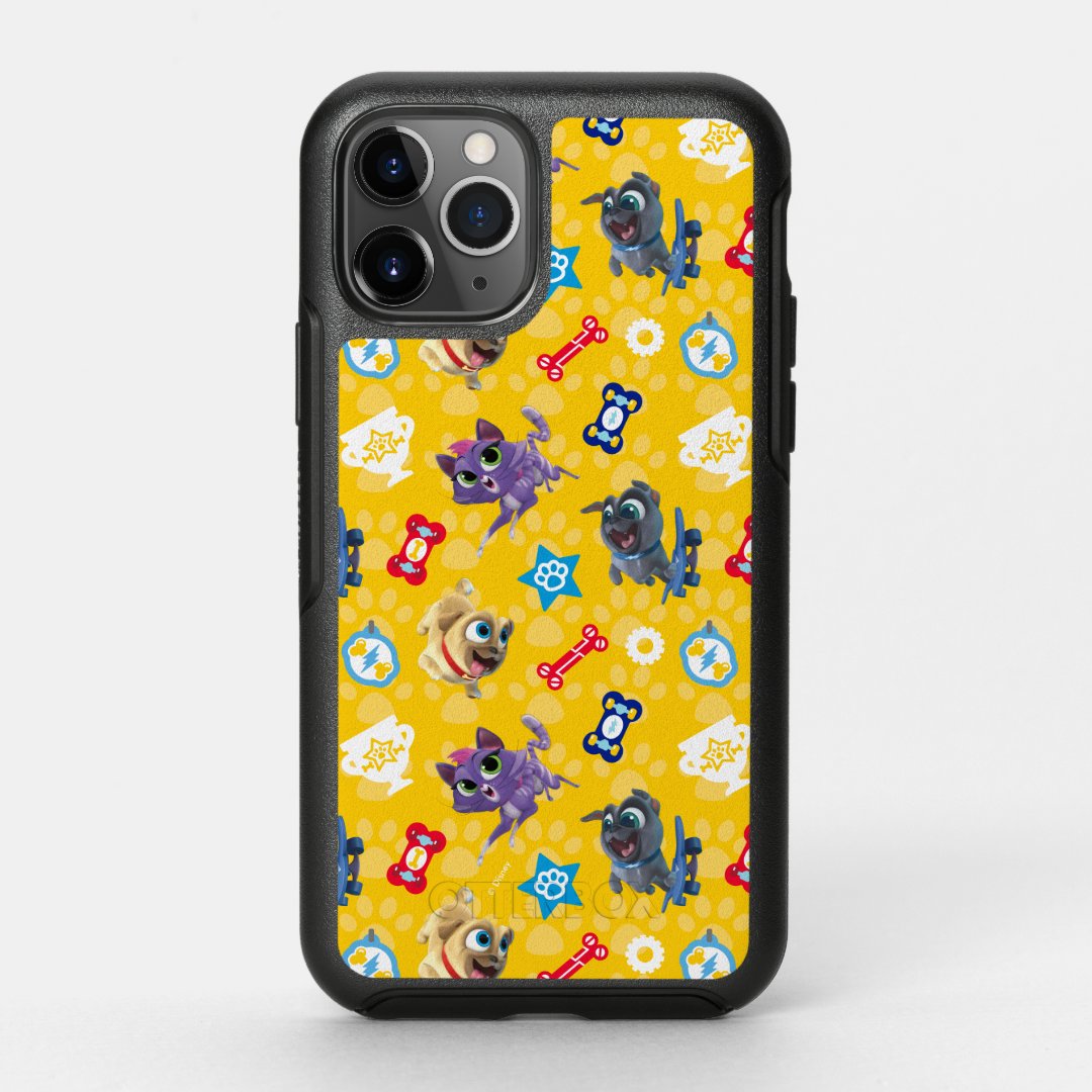 Puppy Dog Pals | Pug Power Pattern OtterBox iPhone Case | Zazzle