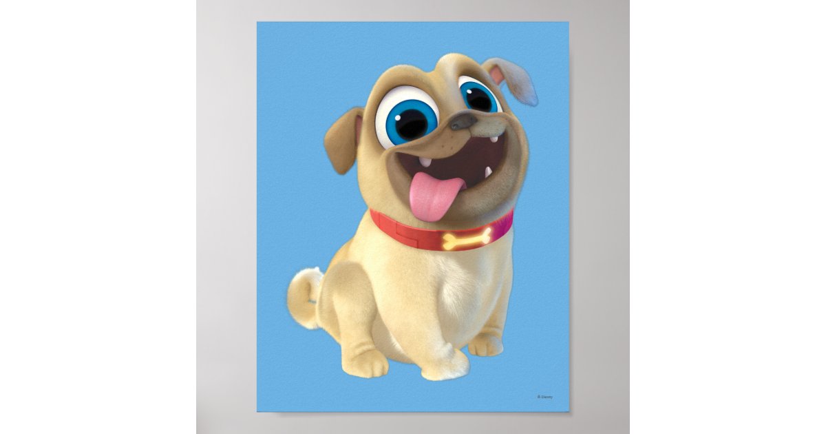 Puppy Dog Pals | Rolly Poster | Zazzle