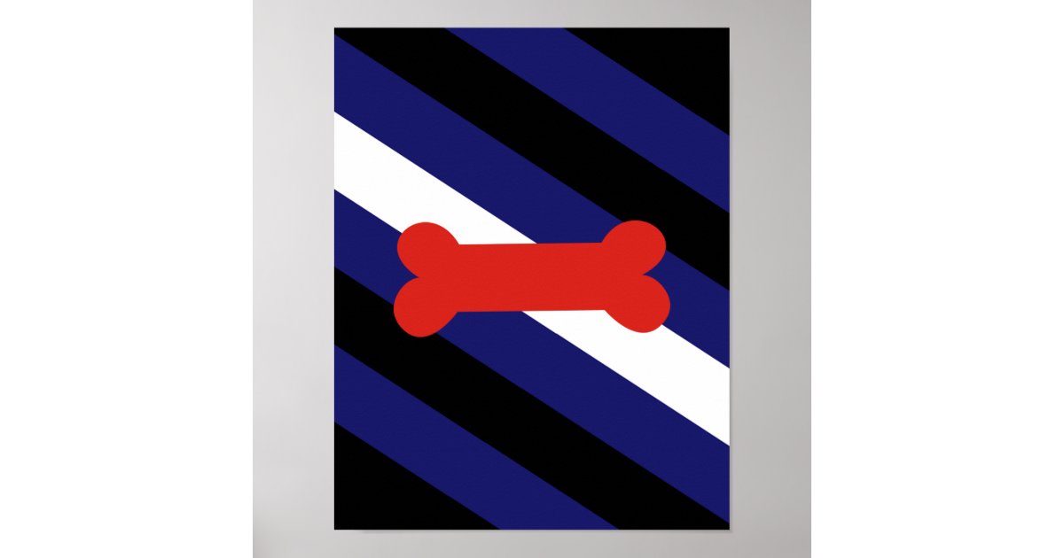 PUPPY PLAY PRIDE DIAGONAL POSTER | Zazzle