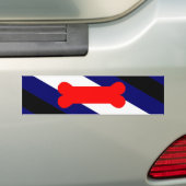 Puppy Play Pride Flag Bumper Sticker | Zazzle