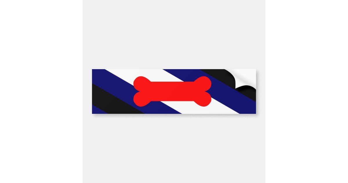 Puppy Play Pride Flag Bumper Sticker | Zazzle