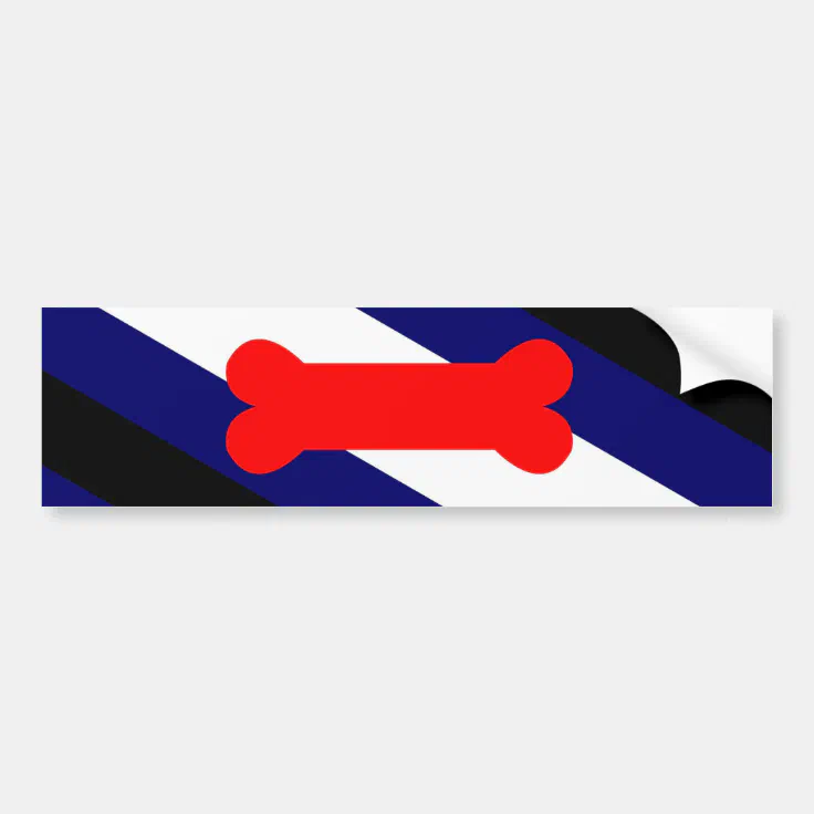 Puppy Play Pride Flag Bumper Sticker | Zazzle