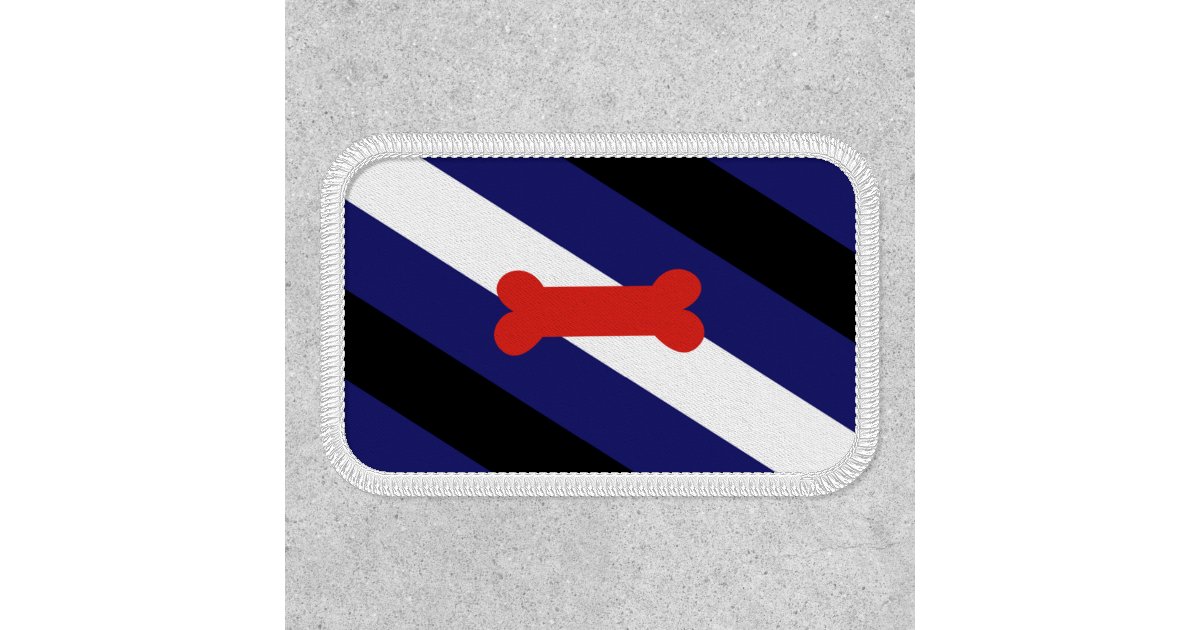 Puppy Play Pride Flag Patch | Zazzle