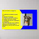 PUPPY RULES POSTER | Zazzle