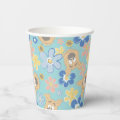 Puppy Scooby-Doo Flower Pattern Paper Cups | Zazzle