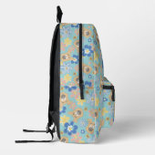 Puppy Scooby-Doo Flower Pattern Printed Backpack | Zazzle