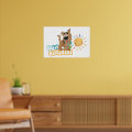 Puppy Scooby-Doo "Hello Sunshine" Poster | Zazzle