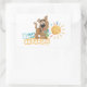 Puppy Scooby-Doo "Hello Sunshine" Rectangular Sticker | Zazzle