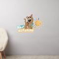 Puppy Scooby-Doo "Hello Sunshine" Wall Decal | Zazzle