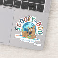 Puppy Scooby-Doo "One Groovy Pup" Sticker | Zazzle