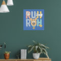 Puppy Scooby-Doo "Ruh Roh" Poster | Zazzle