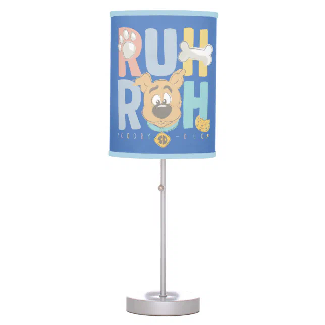 Puppy Scooby-Doo "Ruh Roh" Table Lamp | Zazzle