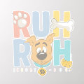 Puppy Scooby-Doo "Ruh Roh" Wall Decal | Zazzle