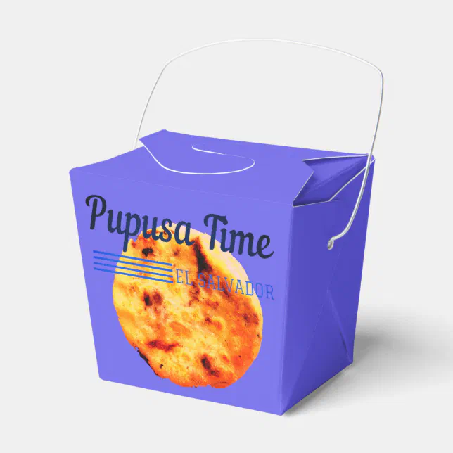 Pupusa Time El Salvador Favor Boxes | Zazzle