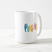Pura Vida Colorful Costa Rica Motto Coffee Mug | Zazzle