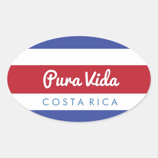 Pura Vida Costa Rica Sticker Zazzle