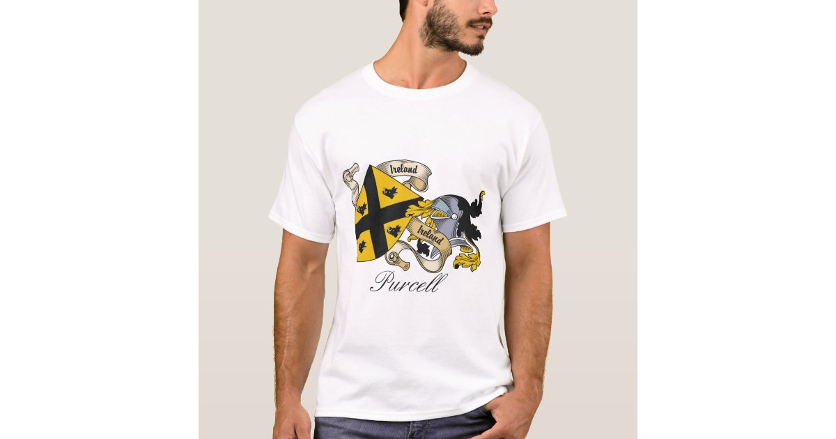 Purcell Family Crest T-Shirt | Zazzle
