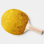 PURE GOLD pattern / gold leaf Ping-Pong Paddle | Zazzle