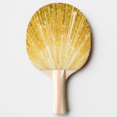 PURE GOLD pattern / golden shower Ping Pong Paddle | Zazzle
