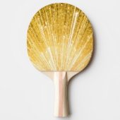 PURE GOLD pattern / golden shower Ping Pong Paddle | Zazzle