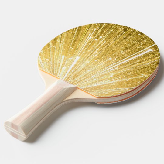 PURE GOLD pattern / golden shower Ping Pong Paddle | Zazzle.com