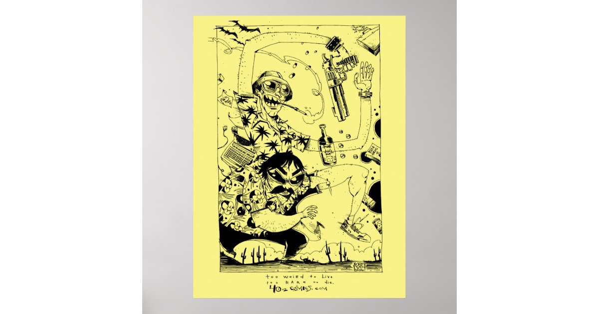 Pure Gonzo Print/Poster Poster | Zazzle