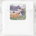 Pure Pleasure Square Sticker | Zazzle