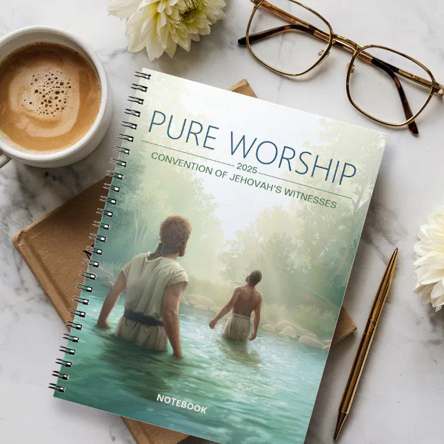 Pure Worship 2025 Convention JW Custom Notebook | Zazzle