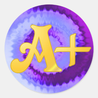 A Plus Teacher Stickers | Zazzle