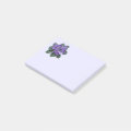 Purple African Violet Flower Floral Art Post-it Notes | Zazzle