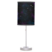 Purple and Blue Galaxy Table Lamp | Zazzle