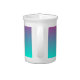 Purple and Blue Gradient Personalized Pitcher | Zazzle