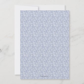 Purple and blue spring floral Wedding invitation | Zazzle