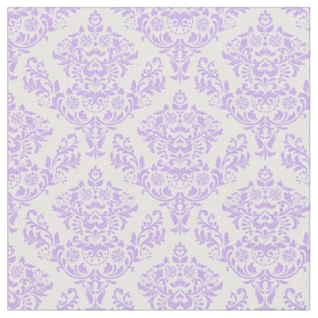 Purple White Checkered Checkerboard Square Pattern Fabric | Zazzle