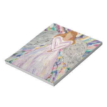 Purple Angel Notepad | Zazzle
