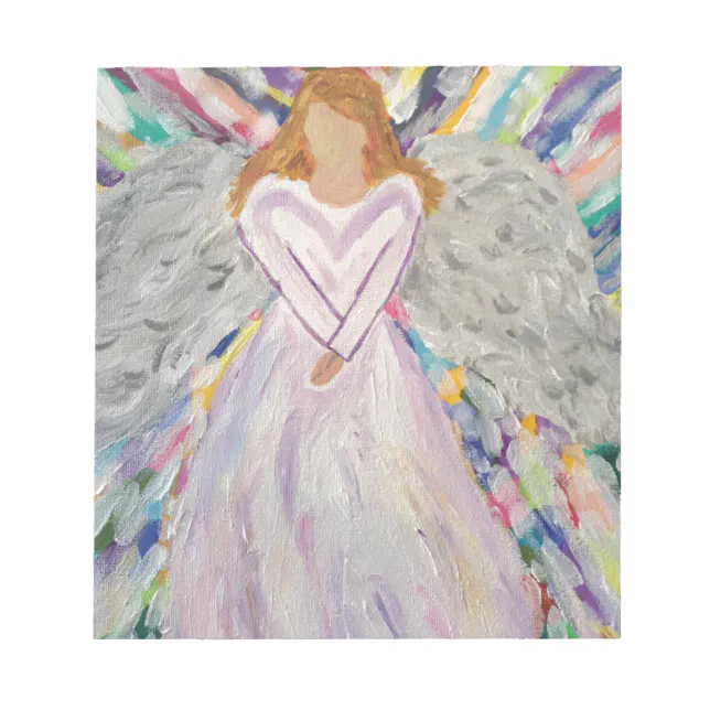Purple Angel Notepad | Zazzle