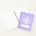 Purple Aura Swatch Angel Number Notebook | Zazzle