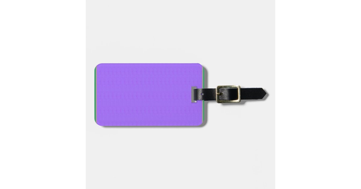 Purple Blank Texture Template DIY add TEXT IMAGE Luggage Tag | Zazzle