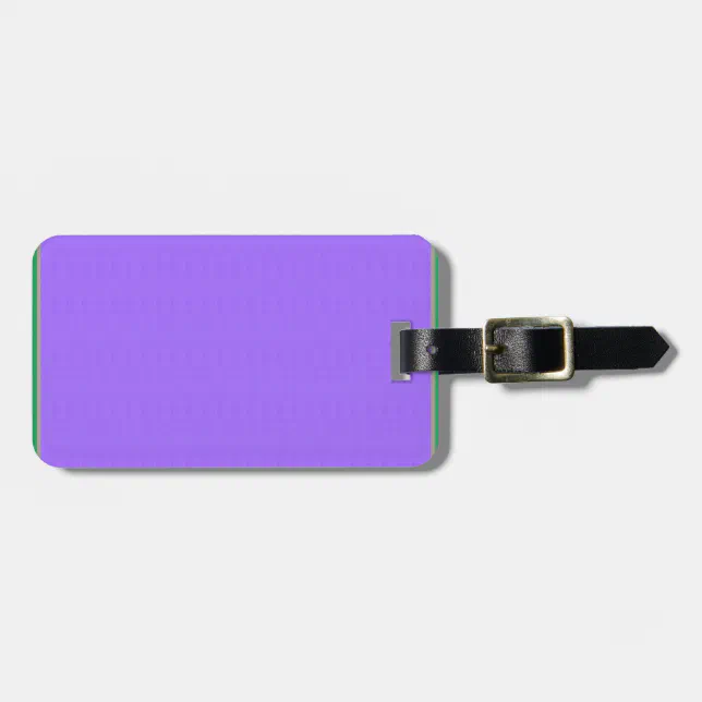 Purple Blank Texture Template DIY add TEXT IMAGE Luggage Tag | Zazzle
