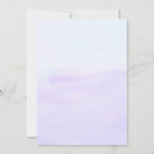 Purple Blue Birthday Bash Invitation | Zazzle