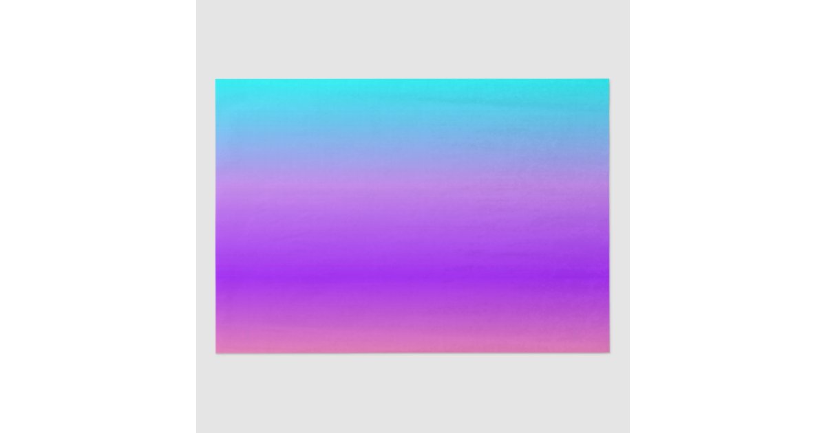 Purple Blue Ombre Tissue Paper | Zazzle