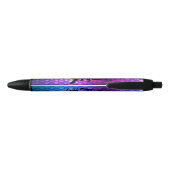 Purple, Blue, & Pink Dragon Scale Fantasy Pen | Zazzle