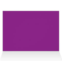 Purple Buffet Menu Tent/Table Card | Zazzle