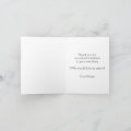 Purple Butterflies Design Wedding Acceptance Thank You Card | Zazzle