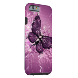 purple butterfly vector art Case-Mate iPhone case | Zazzle